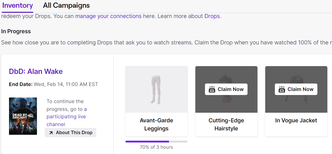 Twitch Drops – Dead by Daylight