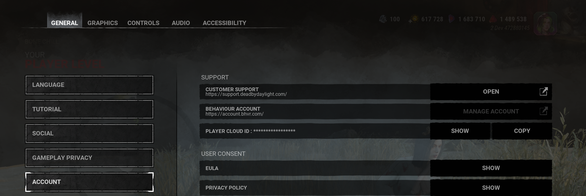 How to find my Player ID – Dead by Daylight